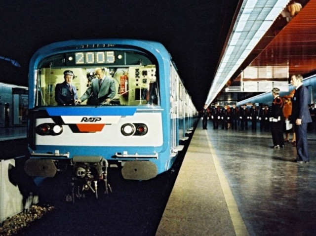 Images d'archives du métro parisien par la RATP