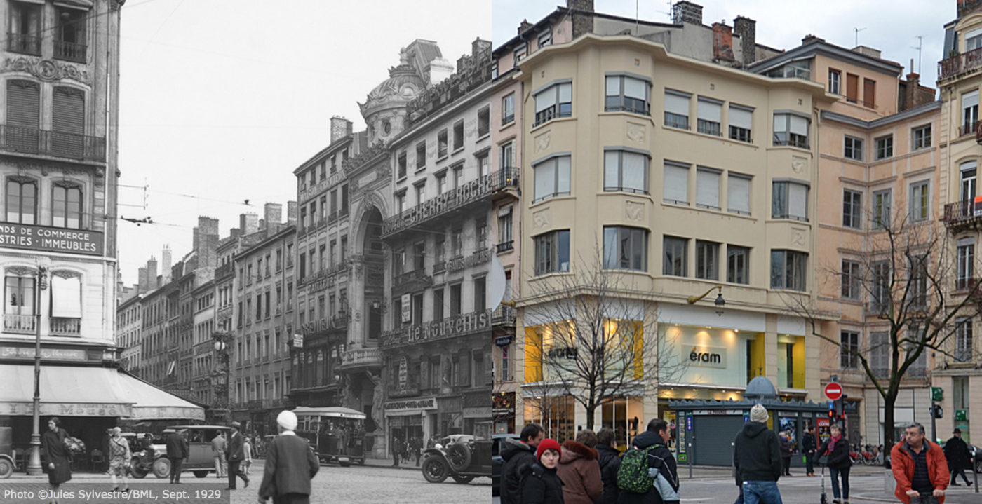 Rétro Lyon : un étudiant compare le Lyon d’hier et d’aujourd’hui en photos