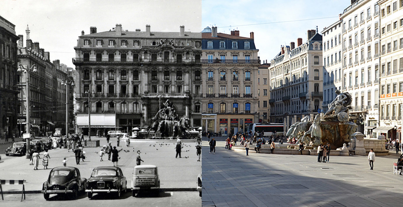 Rétro Lyon : un étudiant compare le Lyon d’hier et d’aujourd’hui en photos