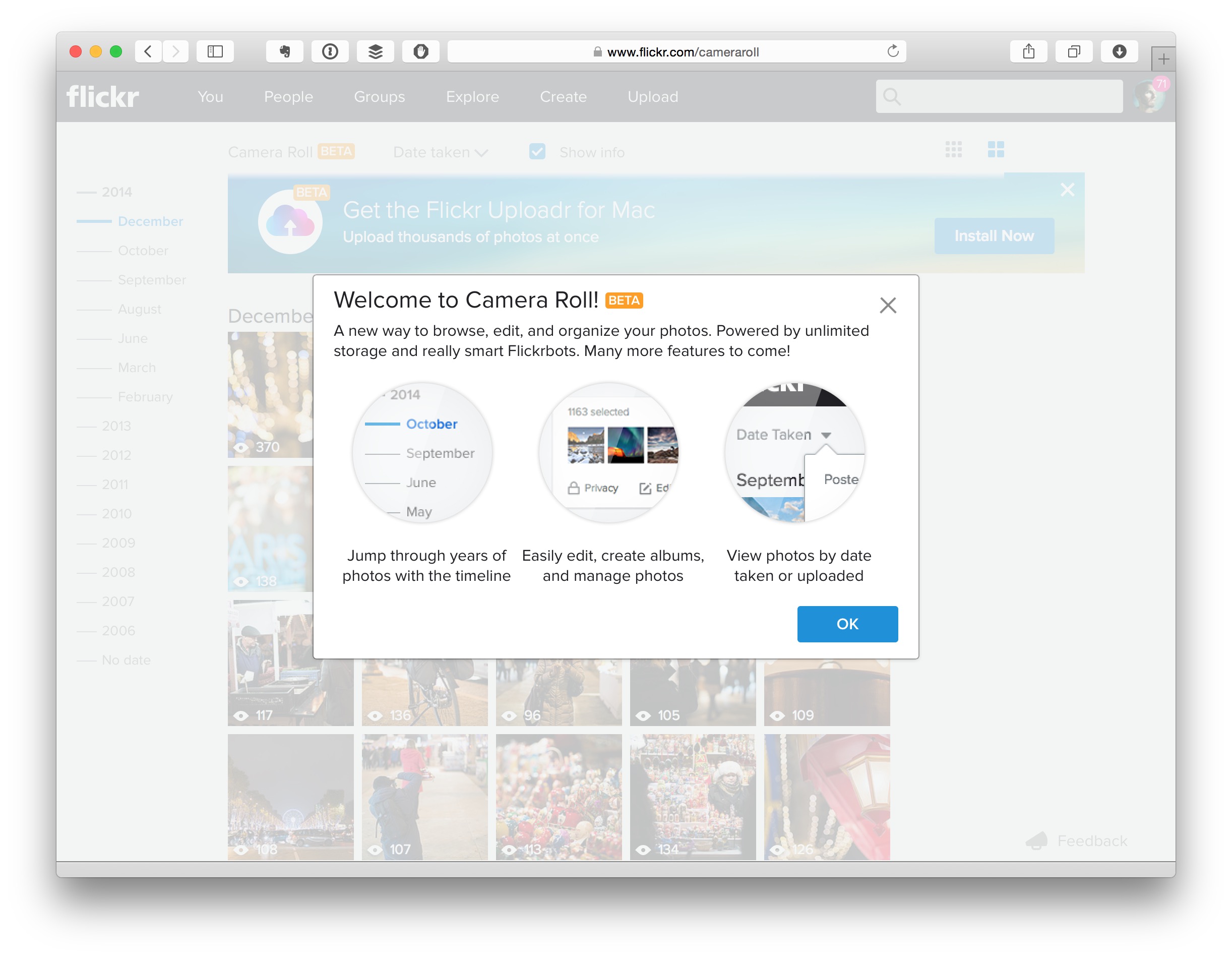 Flickr voudrait-il devenir le Dropbox de la photographie