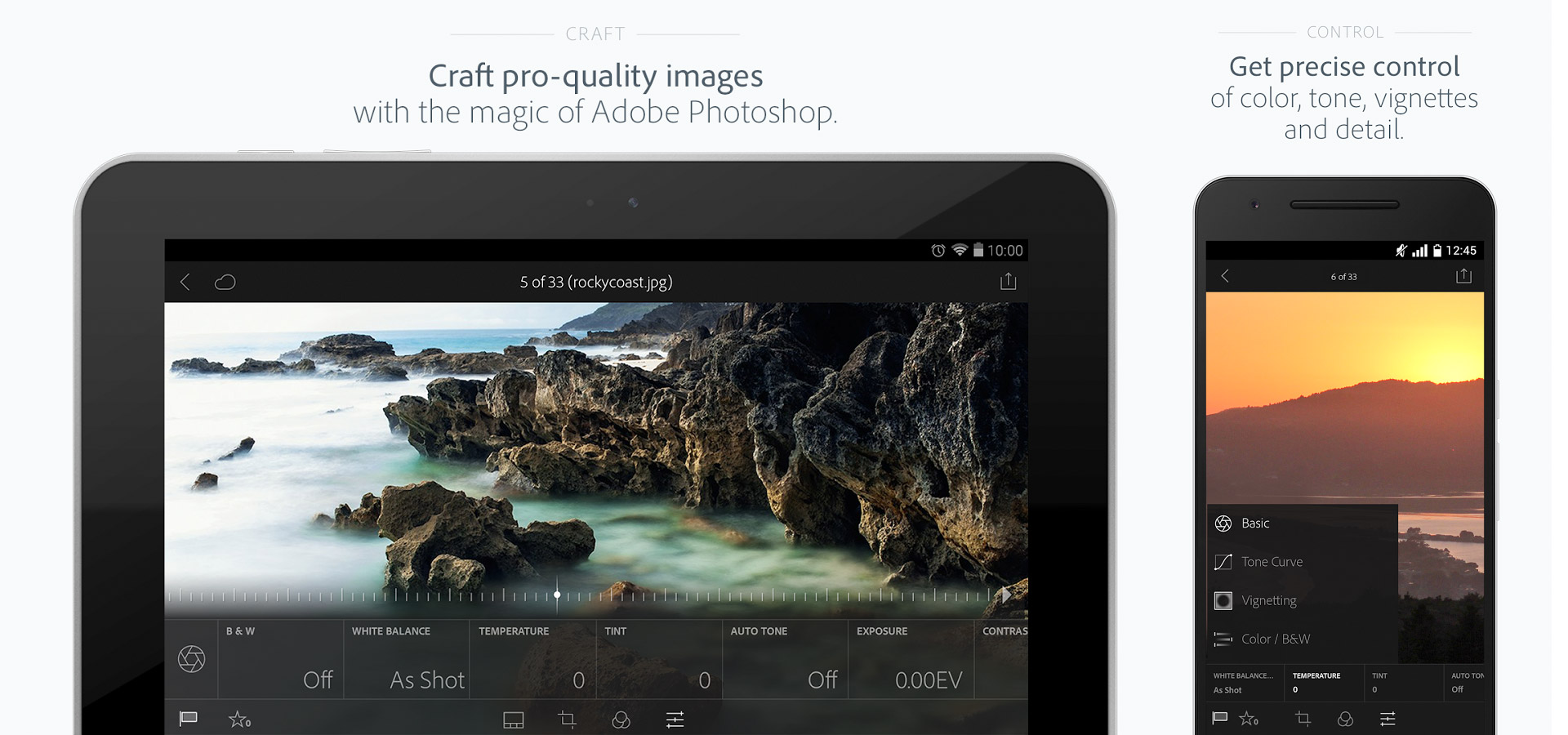 Lightroom Mobile est maintenant gratuit sur Android et iOS