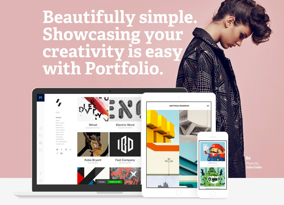 Adobe Portfolio, un service de portfolio en ligne pour tous les abonnés ...