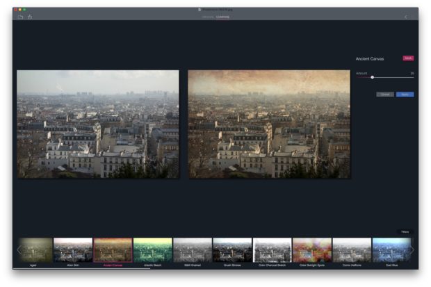 Filters for Photos, une application de filtres photo gratuite sur Mac