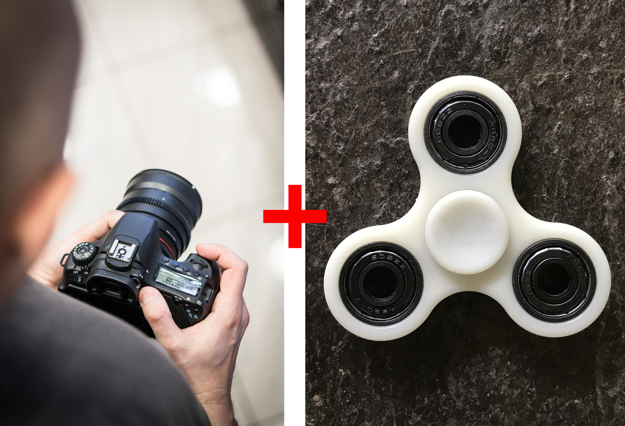 Une photographe trouve une utilité au hand spinner
