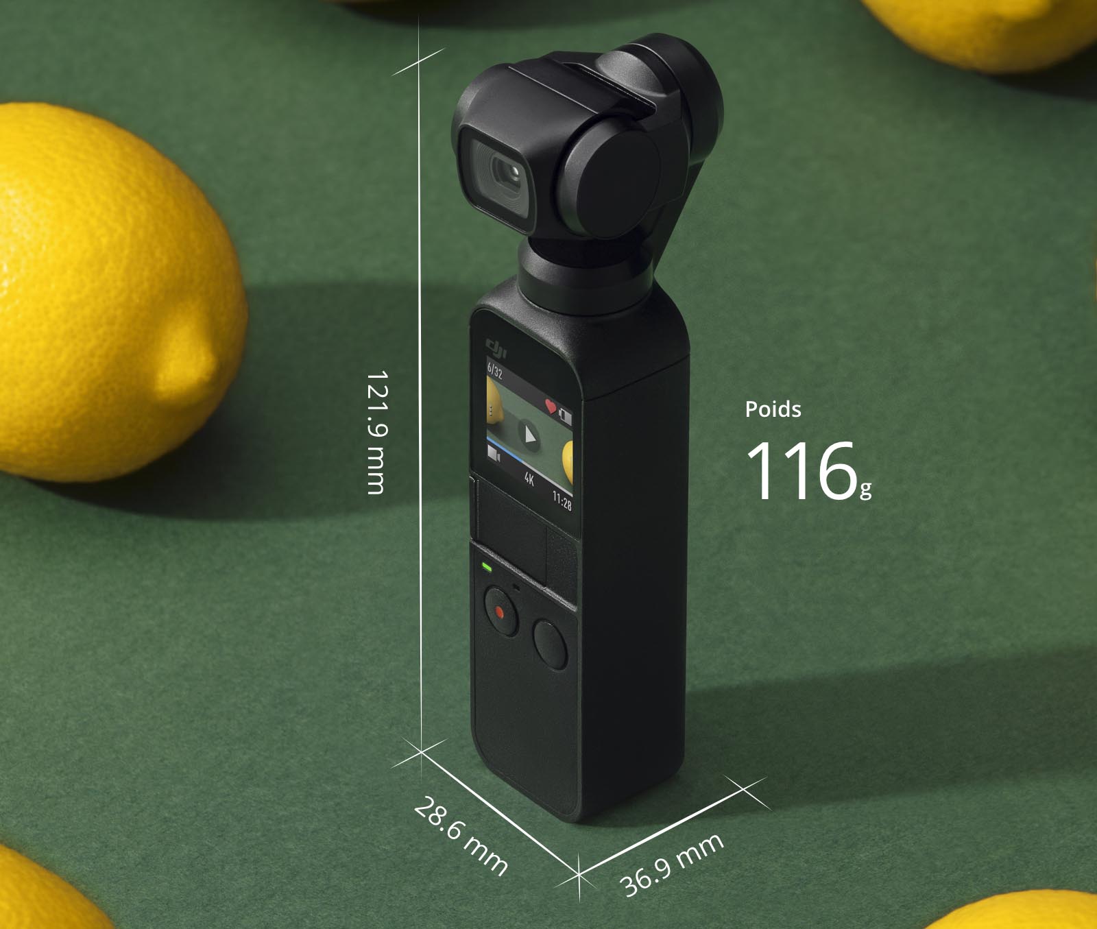 DJI Osmo Pocket : la caméra 4K stabilisée sur 3 axes à emporter partout