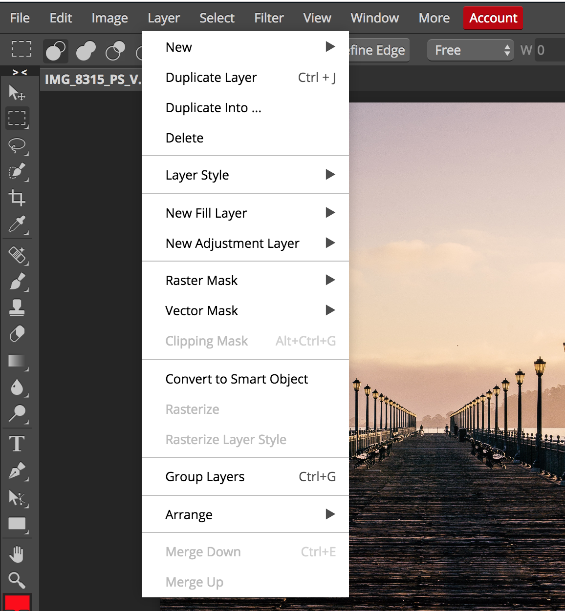 Photopea, le clone de Photoshop qui fonctionne dans votre navigateur ...