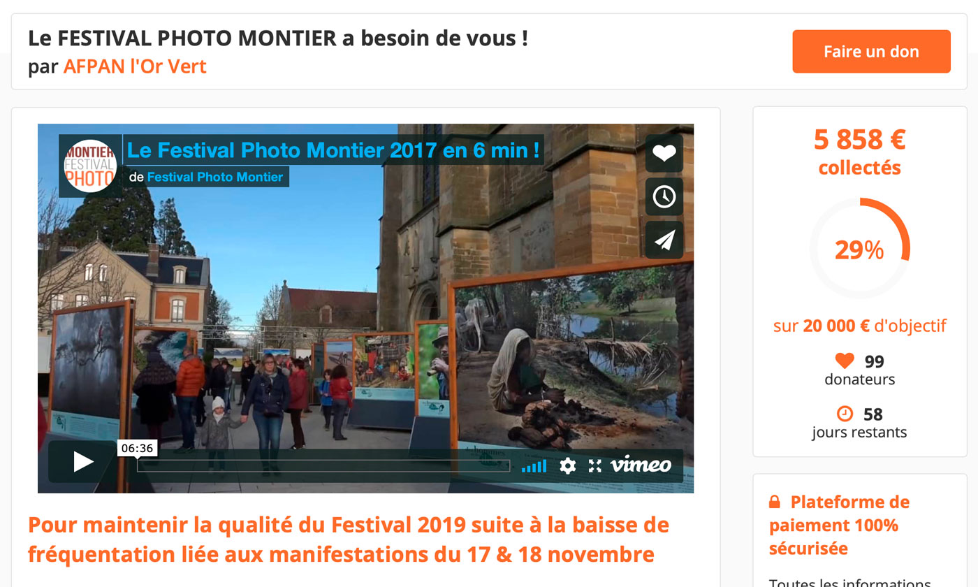 Le festival photo de Montier-en-Der appelle au don pour maintenir la ...