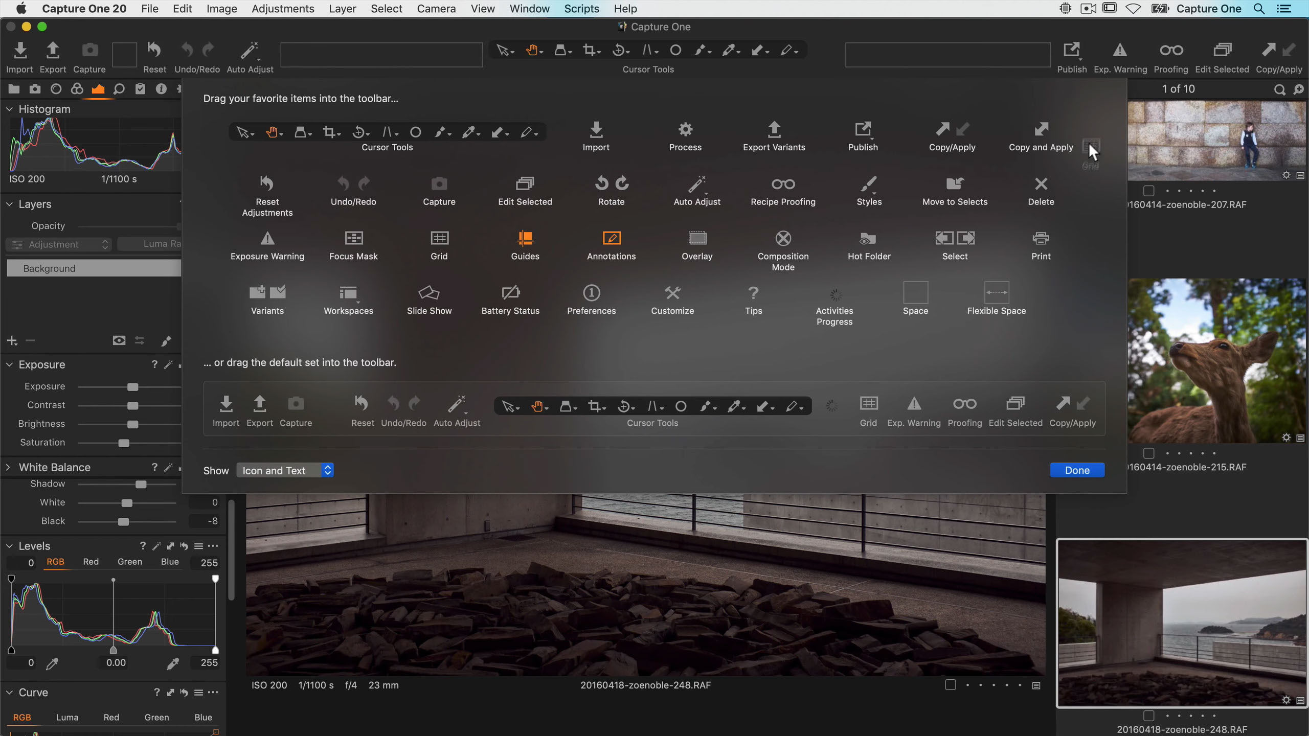 Capture One Pro 20 : interface améliorée, gestion des couleurs ...