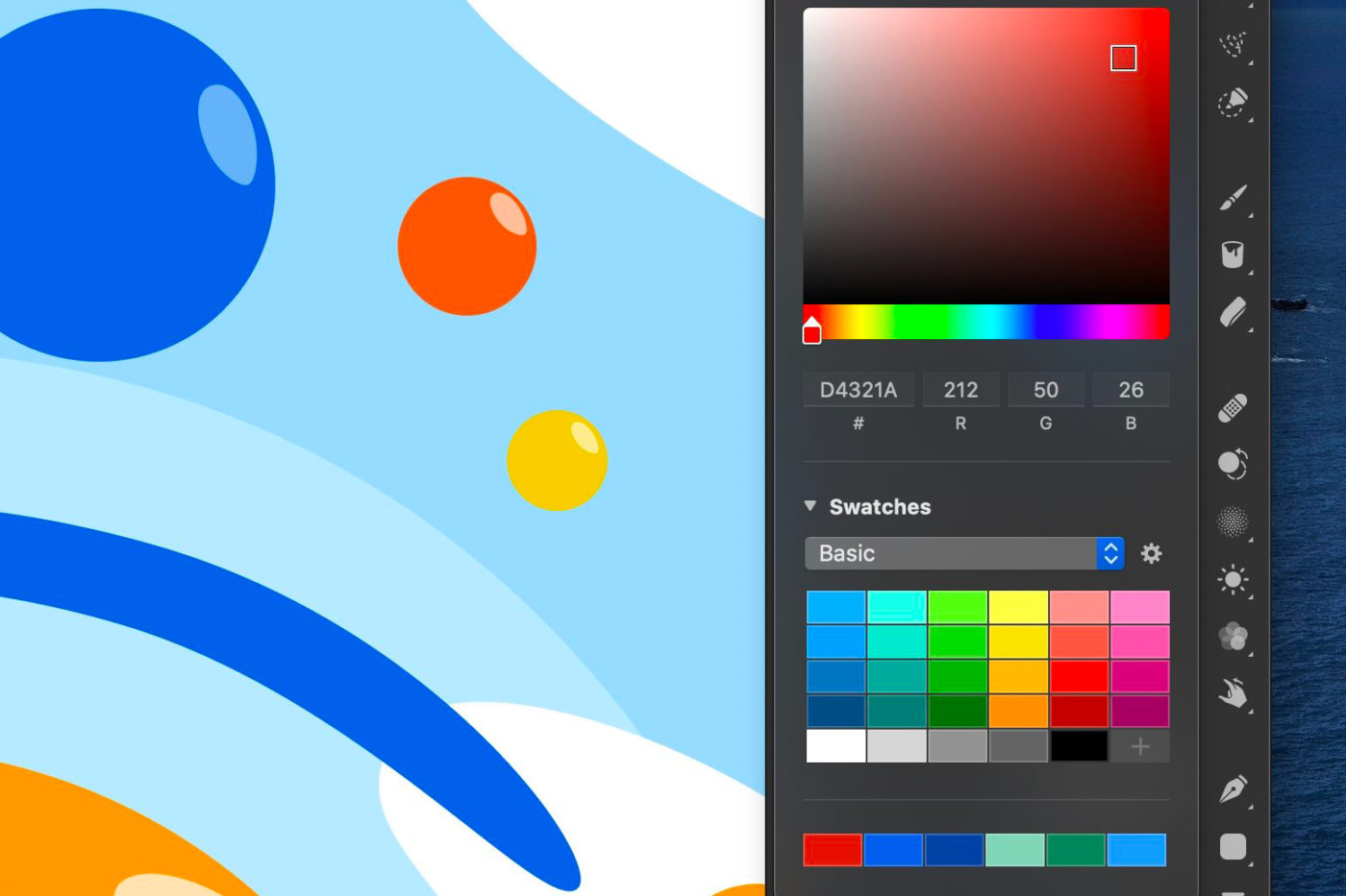 Pixelmator Pro 1.6 : nouvelle palette de couleurs et nouvel outil de ...