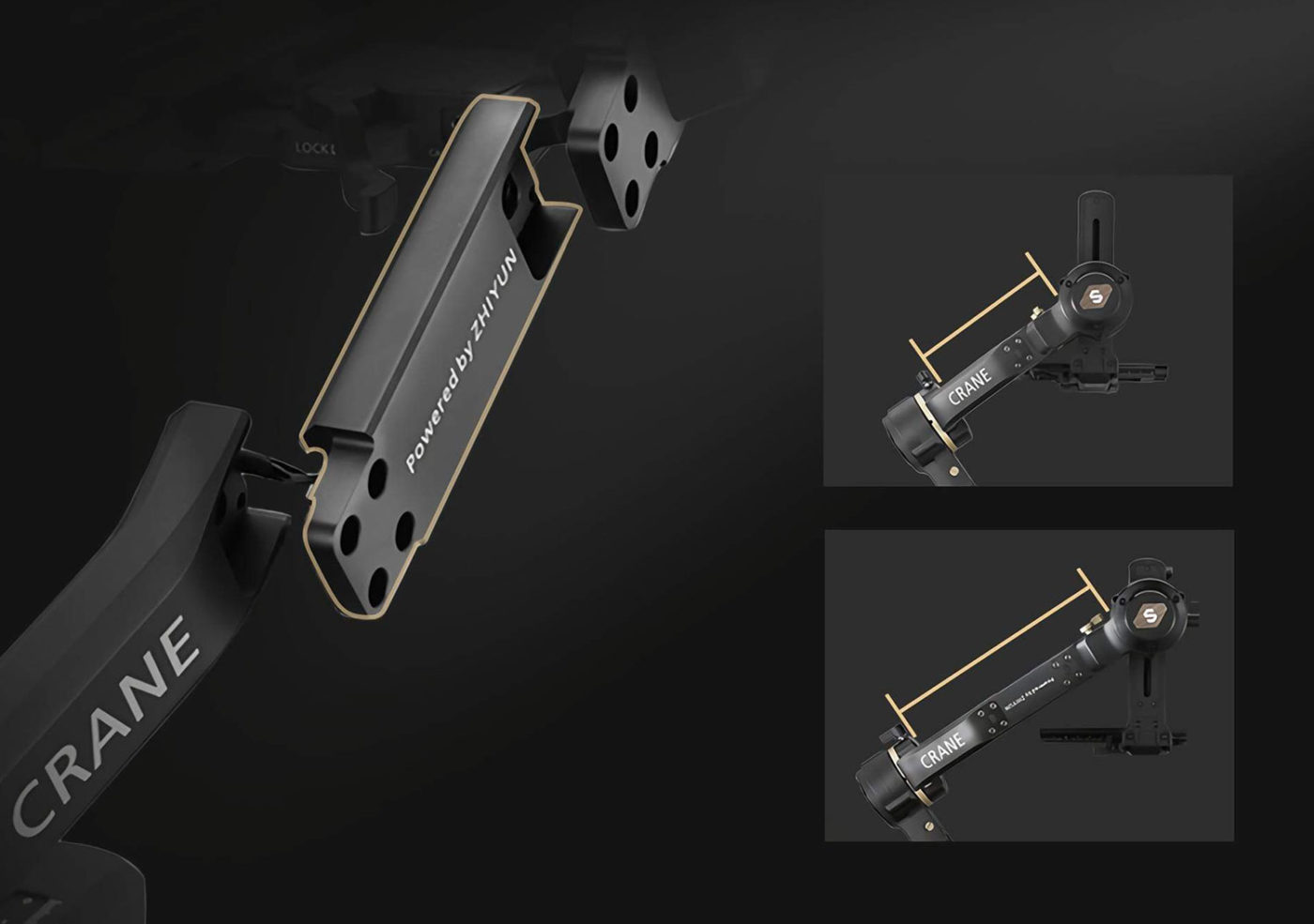 Zhiyun Crane 3S, le nouveau stabilisateur modulaire pour les vidéastes ...