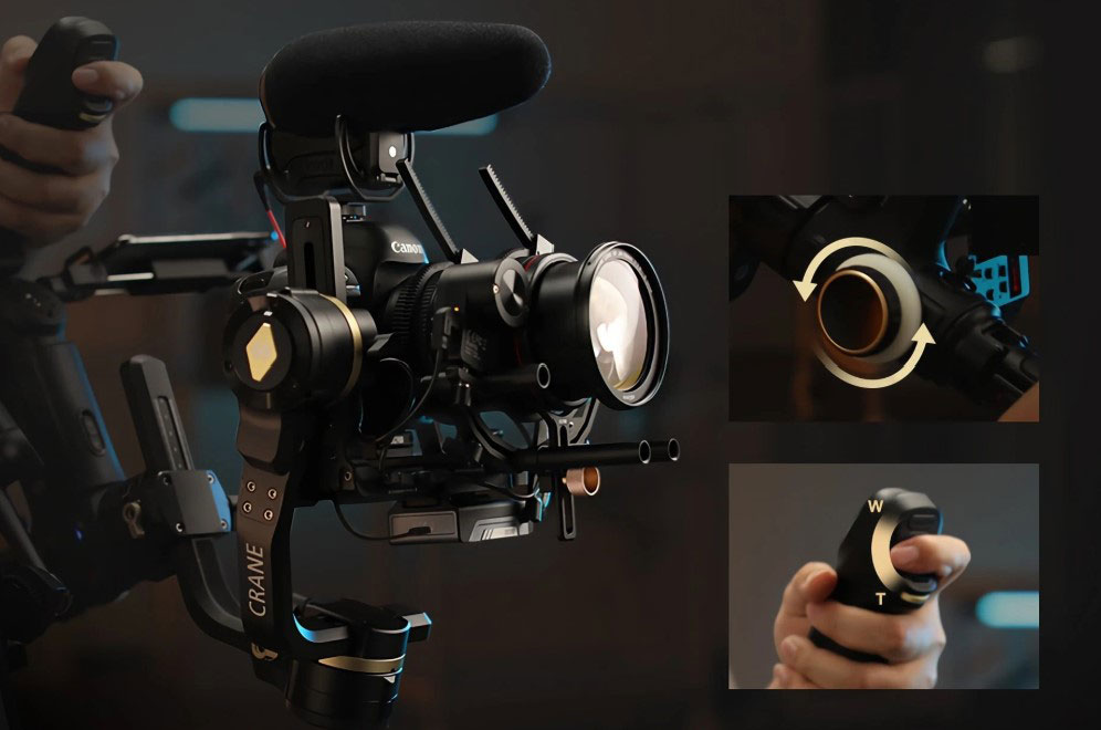 Zhiyun Crane 3S, le nouveau stabilisateur modulaire pour les vidéastes ...