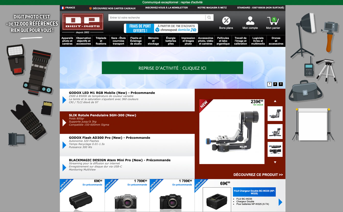 Digit-Photo annonce la reprise de son activité avec des protections ...