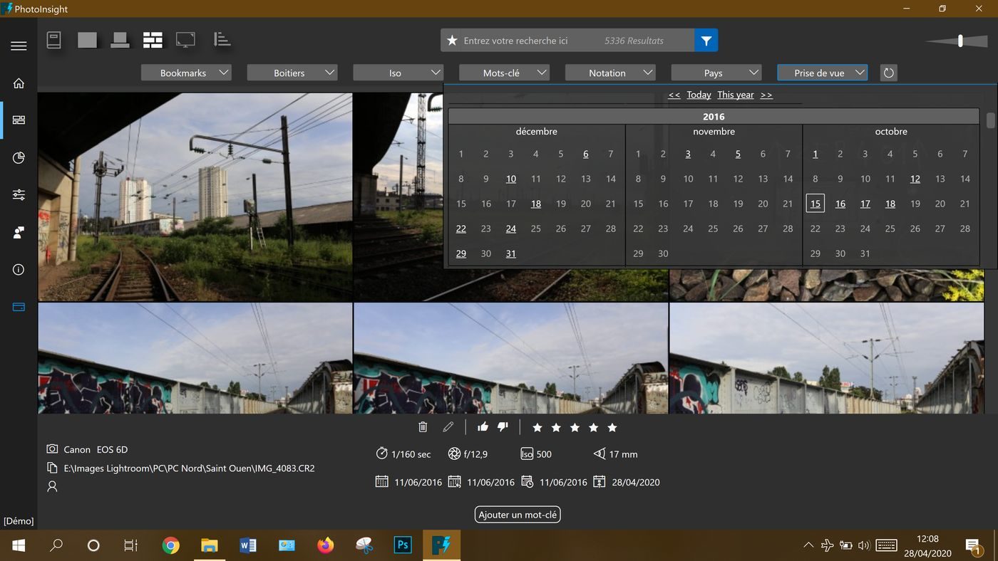 PhotoInsight, un nouveau logiciel de catalogage photo sur Windows
