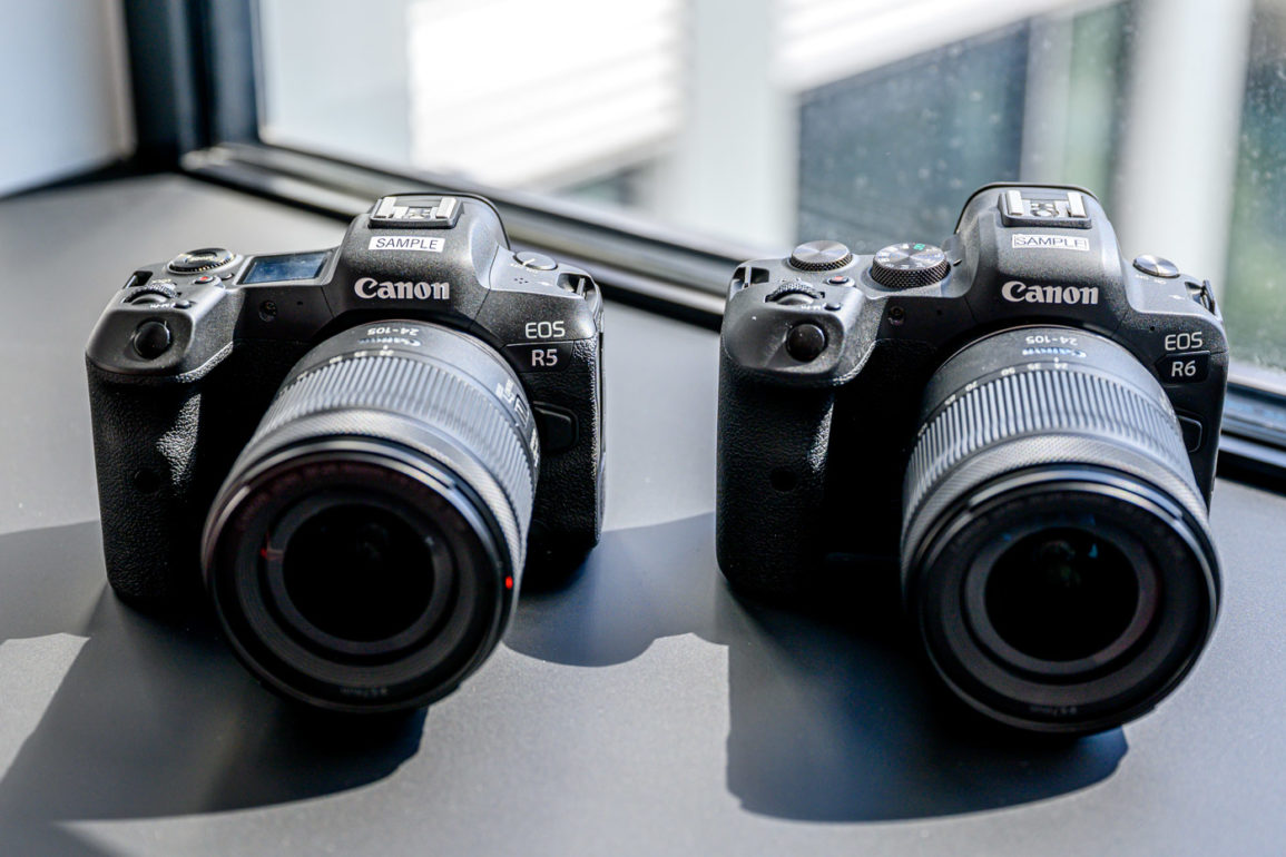 Comparatif : Canon EOS R5 vs EOS R6, lequel choisir