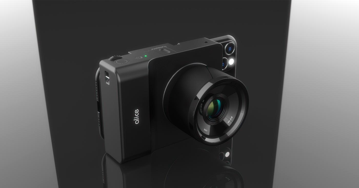 Alice Camera : prototype d'appareil photo M4/3 pour smartphone boosté à ...