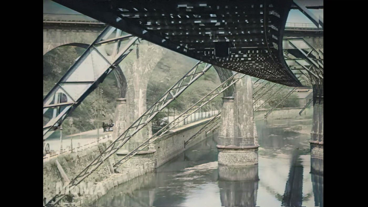 Vidéo : découvrez le "train volant" de 1902 restauré en 4K à 60 i/s