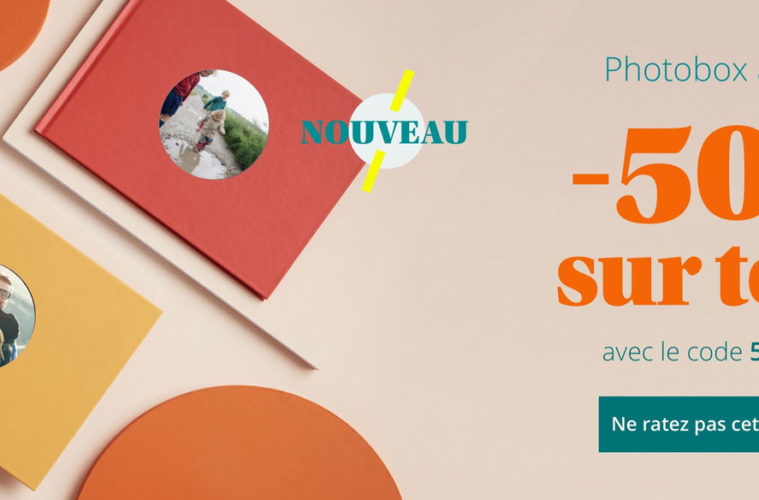 Bon plan : profitez de -50 % sur tout Photobox pour imprimer des photos