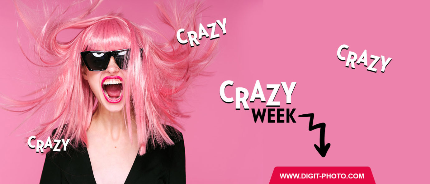 Crazy Week Digit-Photo : jusqu'à 200 € de remise immédiat