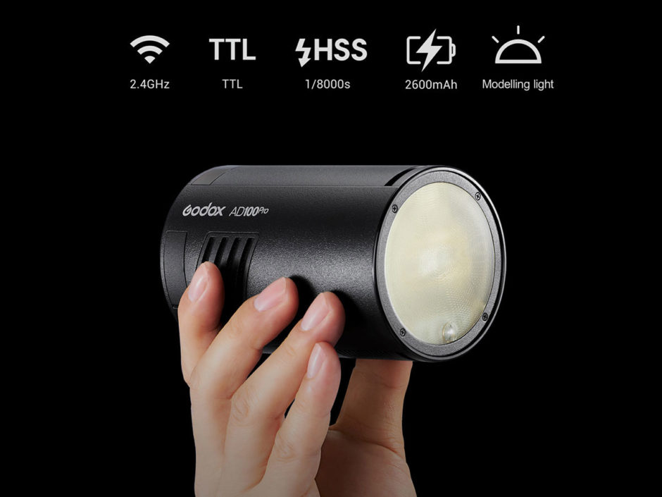 Flash Godox AD100 Pro : le plus léger et compact de la gamme ...