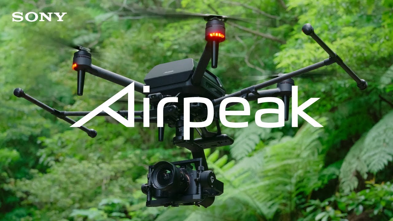 Vidéo : le drone professionnel Sony Airpeak se dévoile un peu plus