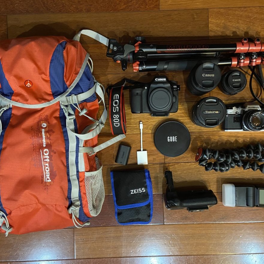 Le Gorillapod en action