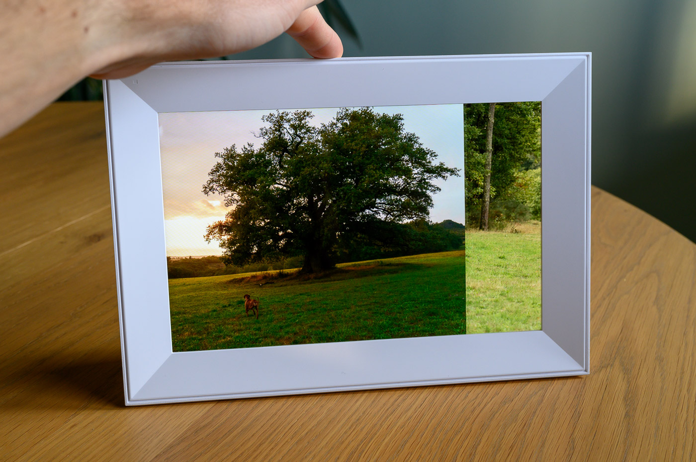 Test Aura Carver, cadre photo intelligent, design et connecté