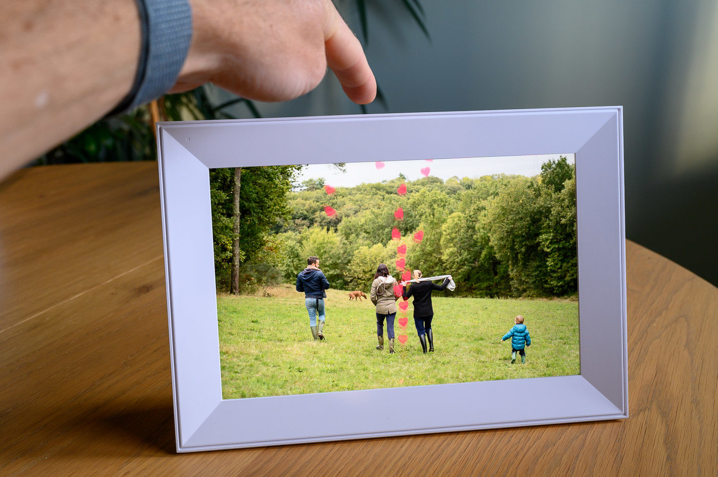 Test Aura Carver, cadre photo intelligent, design et connecté