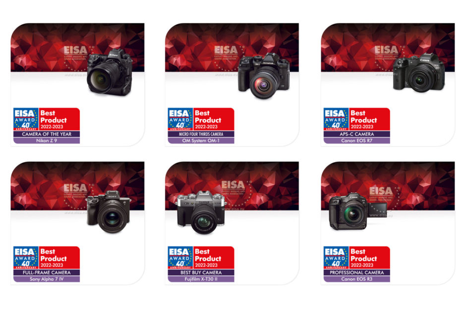 EISA Awards 2022-2023: le palmarès des meilleurs boîtiers photo et vidéo
