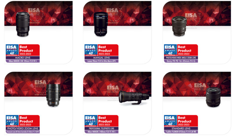 EISA Awards 2022-2023: le palmarès des meilleurs boîtiers photo et vidéo