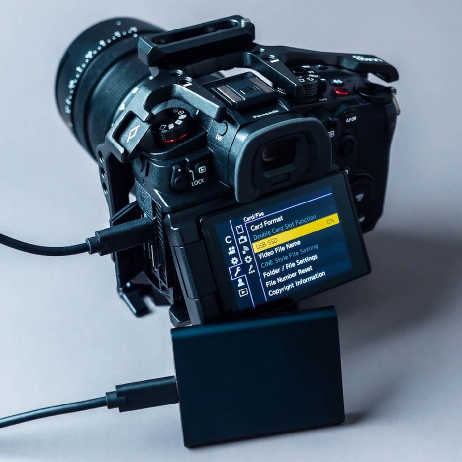 Lumix GH6 : l'enregistrement direct sur SSD via USB arrive, pour le ...