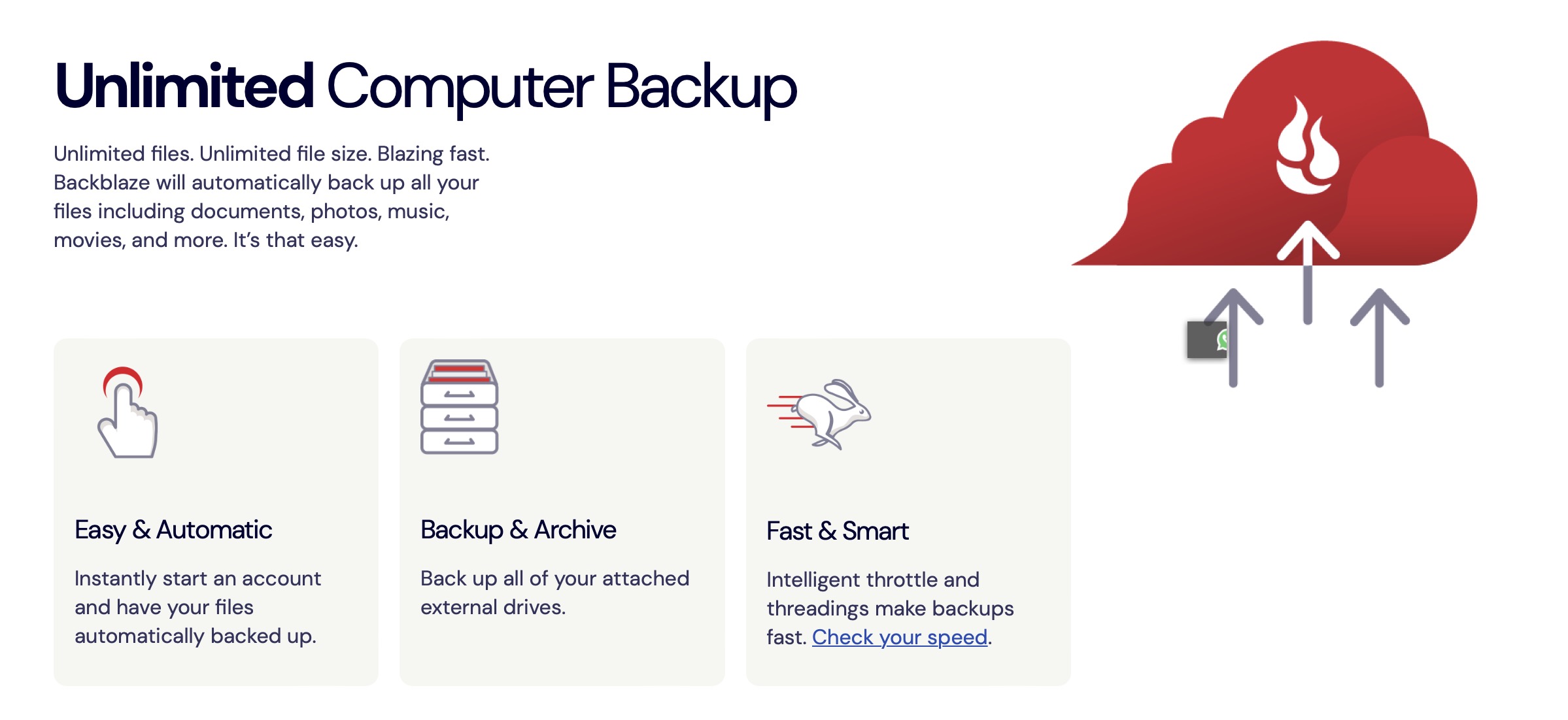 Black Friday : -20% sur la sauvegarde illimitée en ligne Backblaze