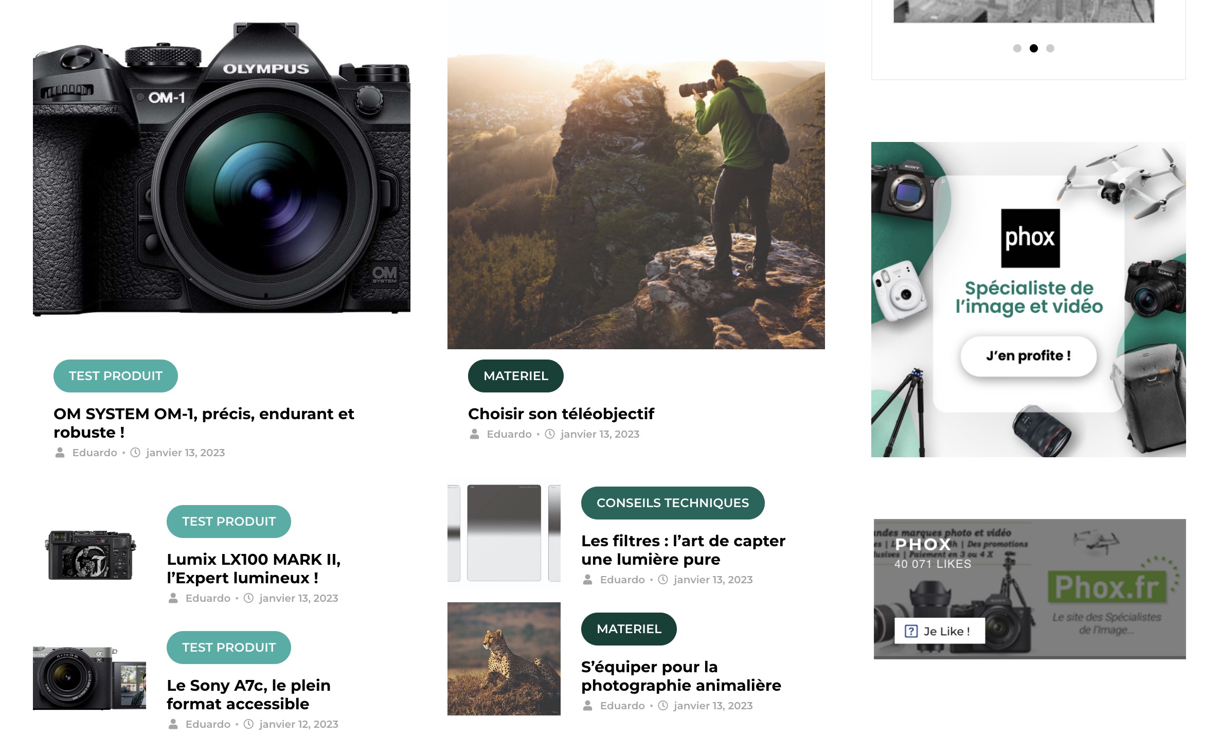 Nouveau site Phox.fr : "pour faire connaître la marque Phox même là où ...