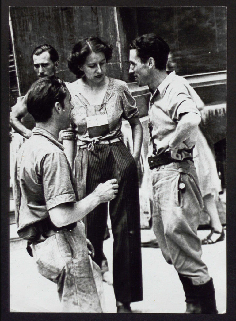 Julia Pirotte, photographe et résistante, au mémorial de la Shoah