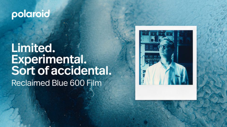 Polaroid Reclaimed Blue 600 : un film instantané bleu cyan né d'un accident