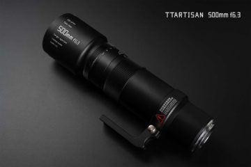 TTArtisan 500 mm f/6,3 : enfin une focale fixe à longue portée abordable
