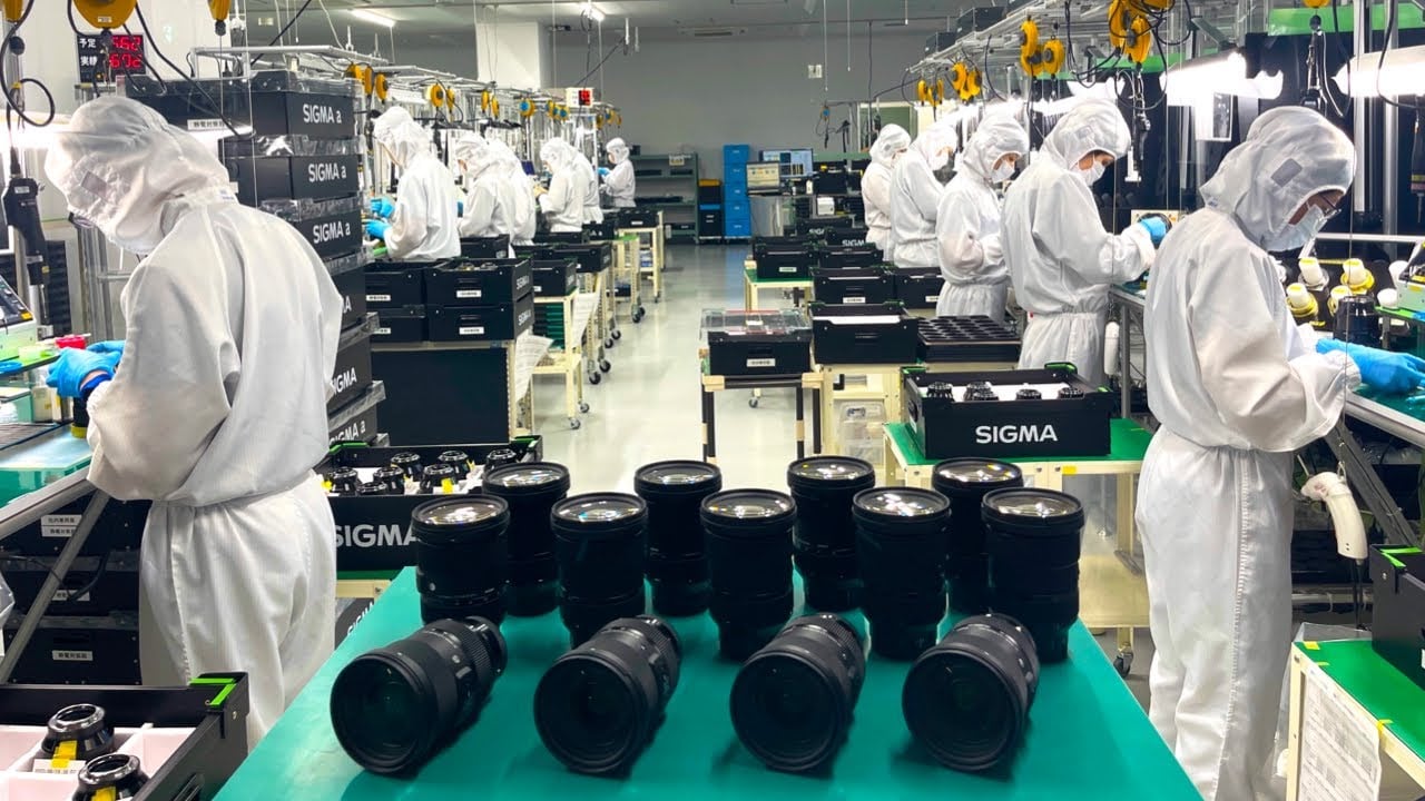 Vidéo : visitez les coulisses de l'usine Sigma au Japon