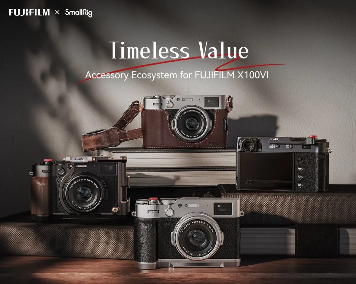 SmallRig dévoile les accessoires indispensables pour le Fujifilm X100VI