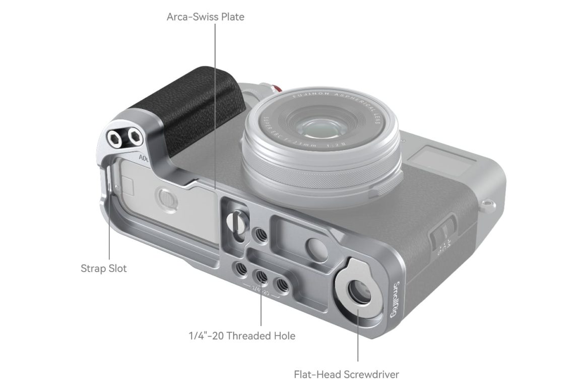 SmallRig dévoile les accessoires indispensables pour le Fujifilm X100VI