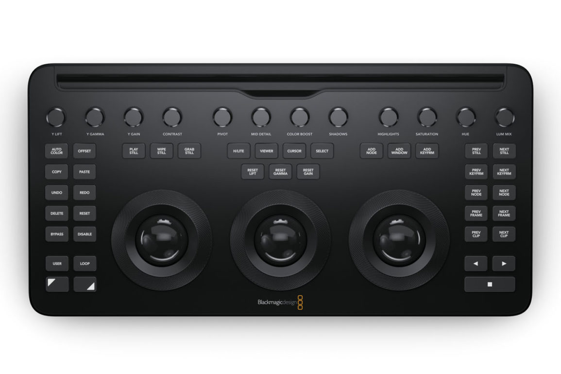 DaVinci Resolve Micro Color Panel : la console d’étalonnage vidéo ...