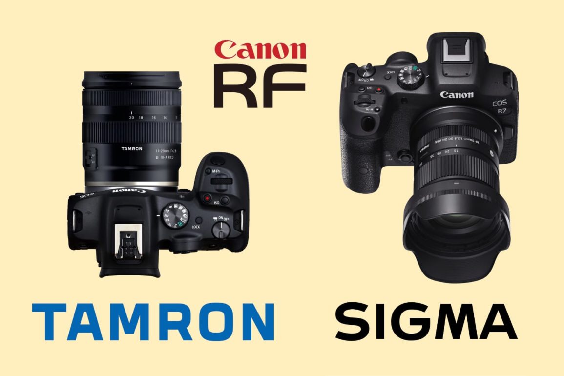 Sigma et Tamron annoncent le développement d'objectifs en monture Canon ...