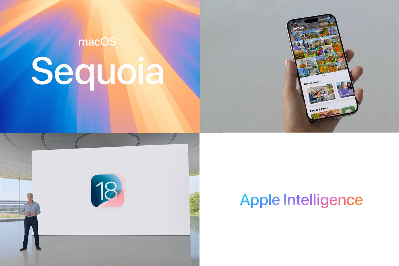 Apple WWDC : iOS 18, iPadOS 18, nouvelle appli Photos et IA Apple Intelligence