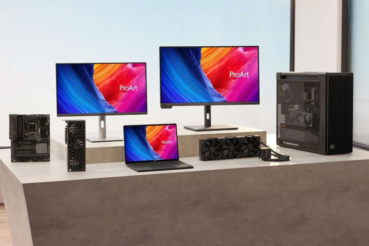 Asus dévoile 4 nouveaux moniteurs ProArt 5K, 6K, QD-OLED et 8K