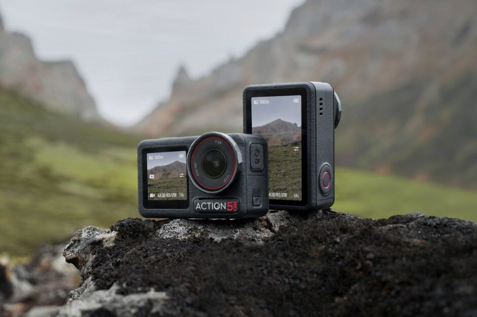 DJI Osmo Action 5 Pro : 40 Mpx, suivi et centrage des sujets, stockage ...