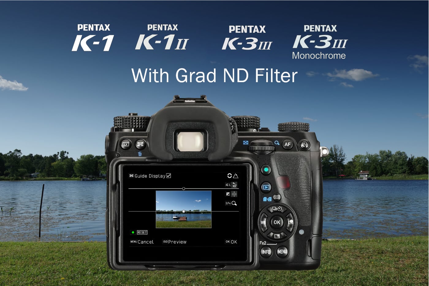 Grad ND Simulator : Pentax met à jour ses reflex avec une mise à jour ...