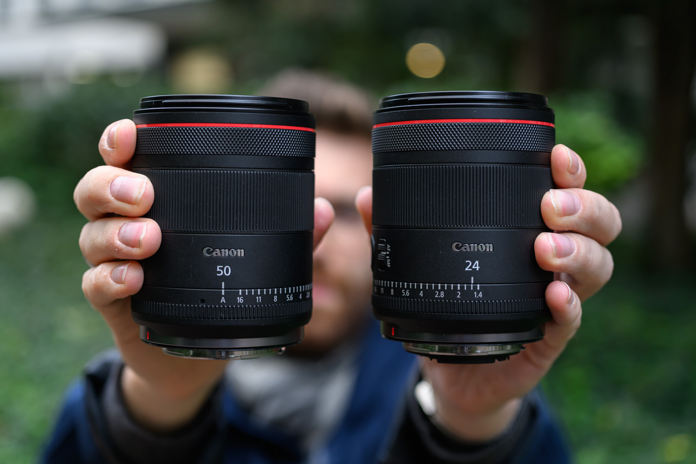Canon RF 24 mm et 50 mm f/1,4 L VCM : focales fixes lumineuses pensées ...