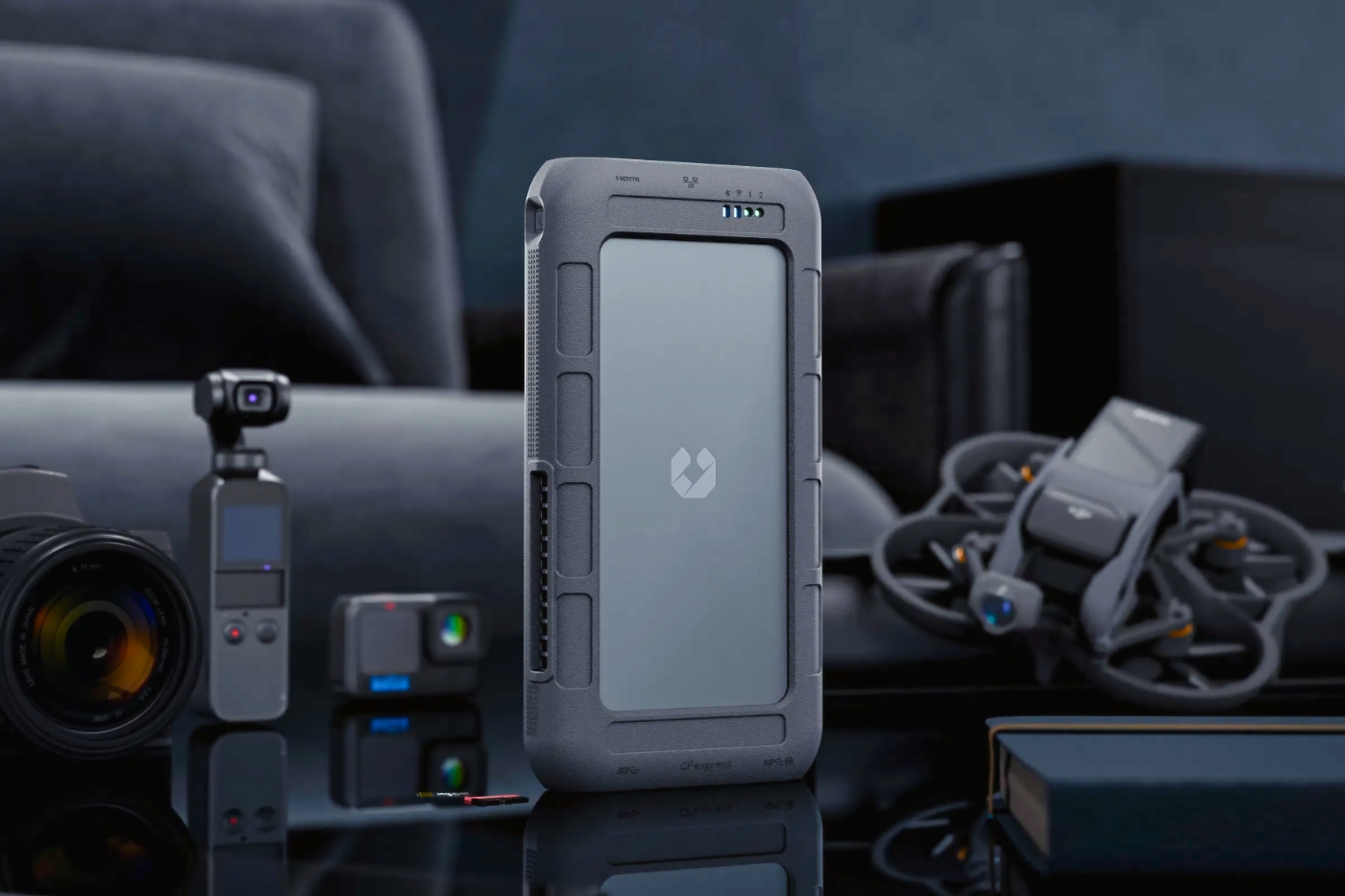 UnifyDrive UT2 : NAS portable, SSD externe, lecteur de cartes ; la ...