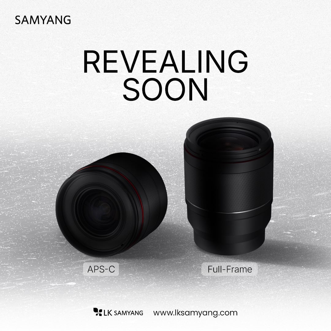 Samyang tease deux nouveaux objectifs : une focale fixe pour Canon RF ...