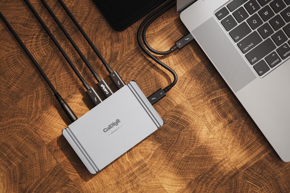 CalDigit Element 5 Hub: The First Hub with 4 Ultra-Fast Thunderbolt 5 Ports