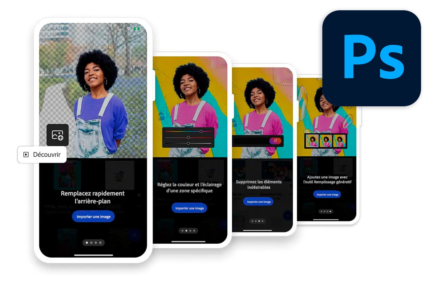 Photoshop arrive sur iPhone : une expérience mobile boostée par l'IA