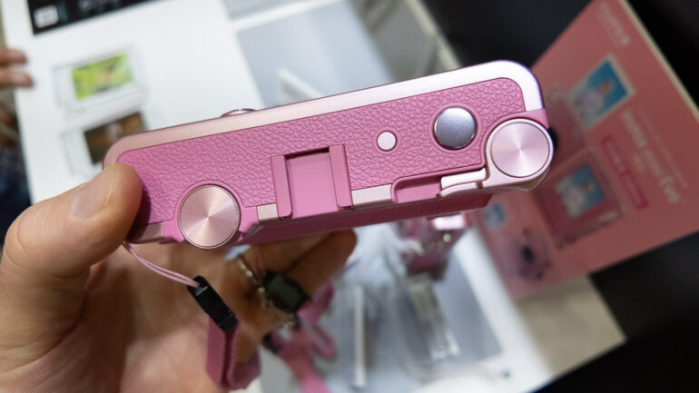 CP+ 2025: a limited edition pink Instax mini Evo